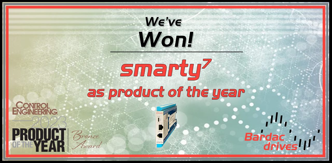 smarty7 Wins 2023 Product of the Year Award | Bardac Drives