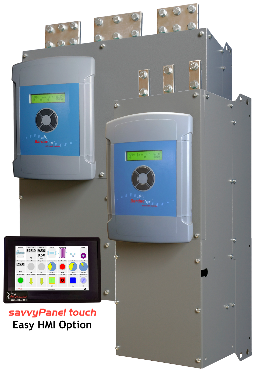 PL Series - Digital 3-Phase DC Drives | Bardac Drives