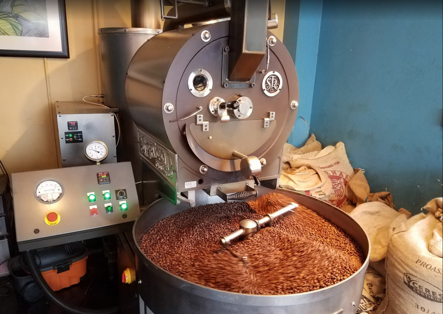 Bardac VFD Ensures Accurate Speed Control in Coffee Roaster - Bardac